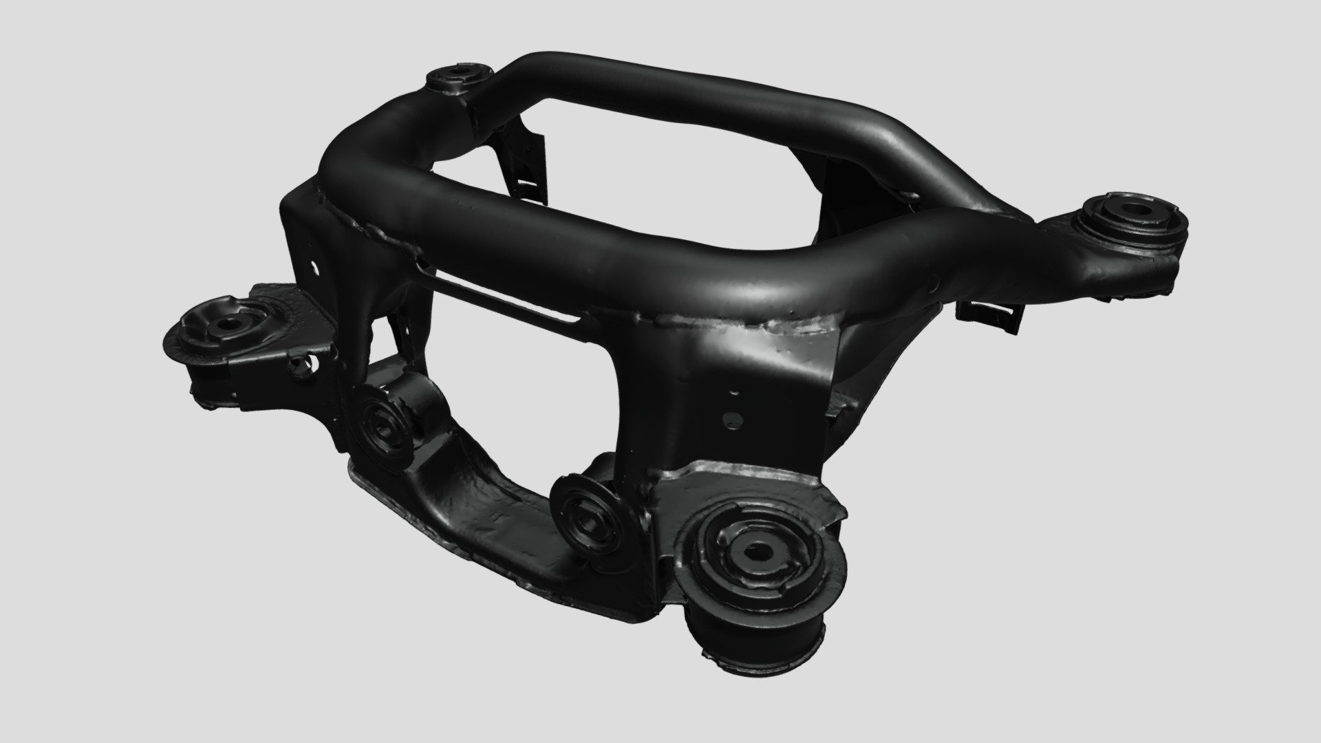 BMW E46 rear crossmember / subframe stock +M3 - Buy Royalty Free 3D ...