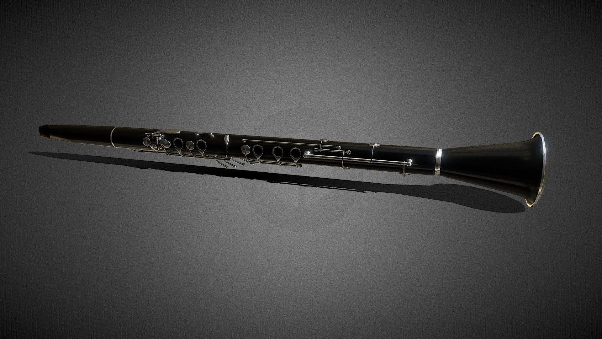 Clarinette - 3D model by Cécile Amstad (@c.m.a) [f74869d] - Sketchfab