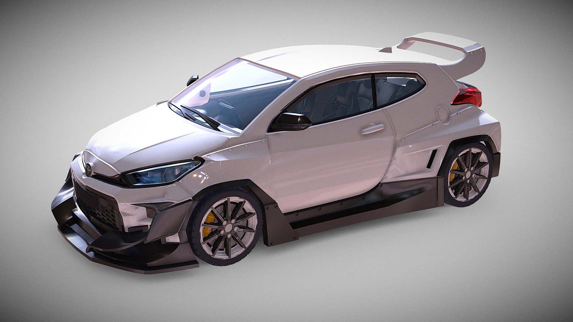 Yaris - 3D model by Eric Cheng (@erichs) [f748a56] - Sketchfab