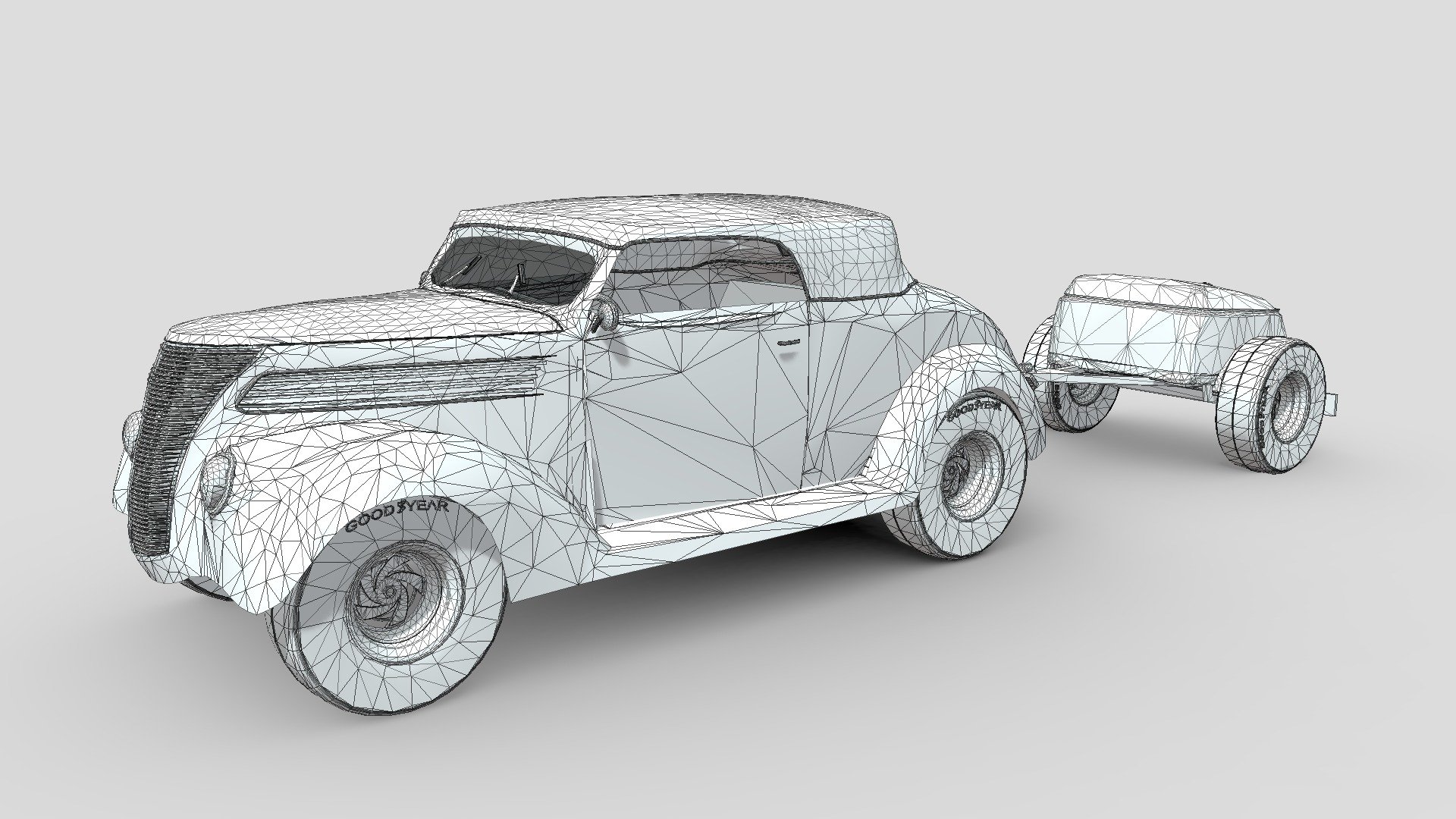 37FORDM.MAX (Original Hell Rod) - Download Free 3D model by Carmalogue ...