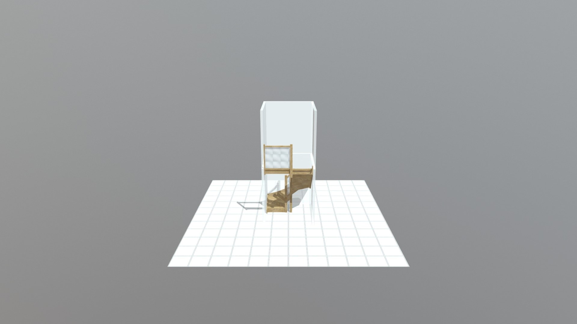 Oak And Glass Winder - 3D model by woodsidejoinery [f74af84] - Sketchfab