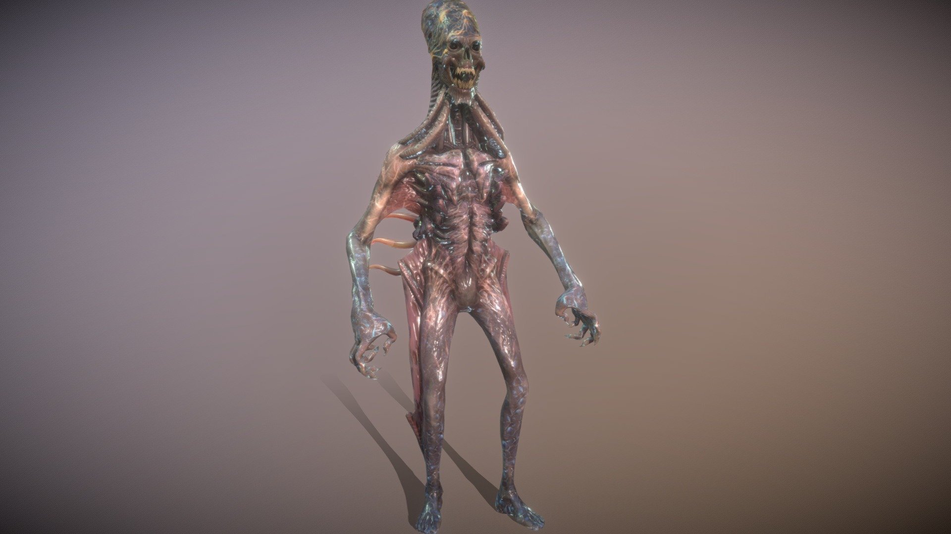 Alien 2 - Buy Royalty Free 3D model by Ecliptica [f74d24b] - Sketchfab ...