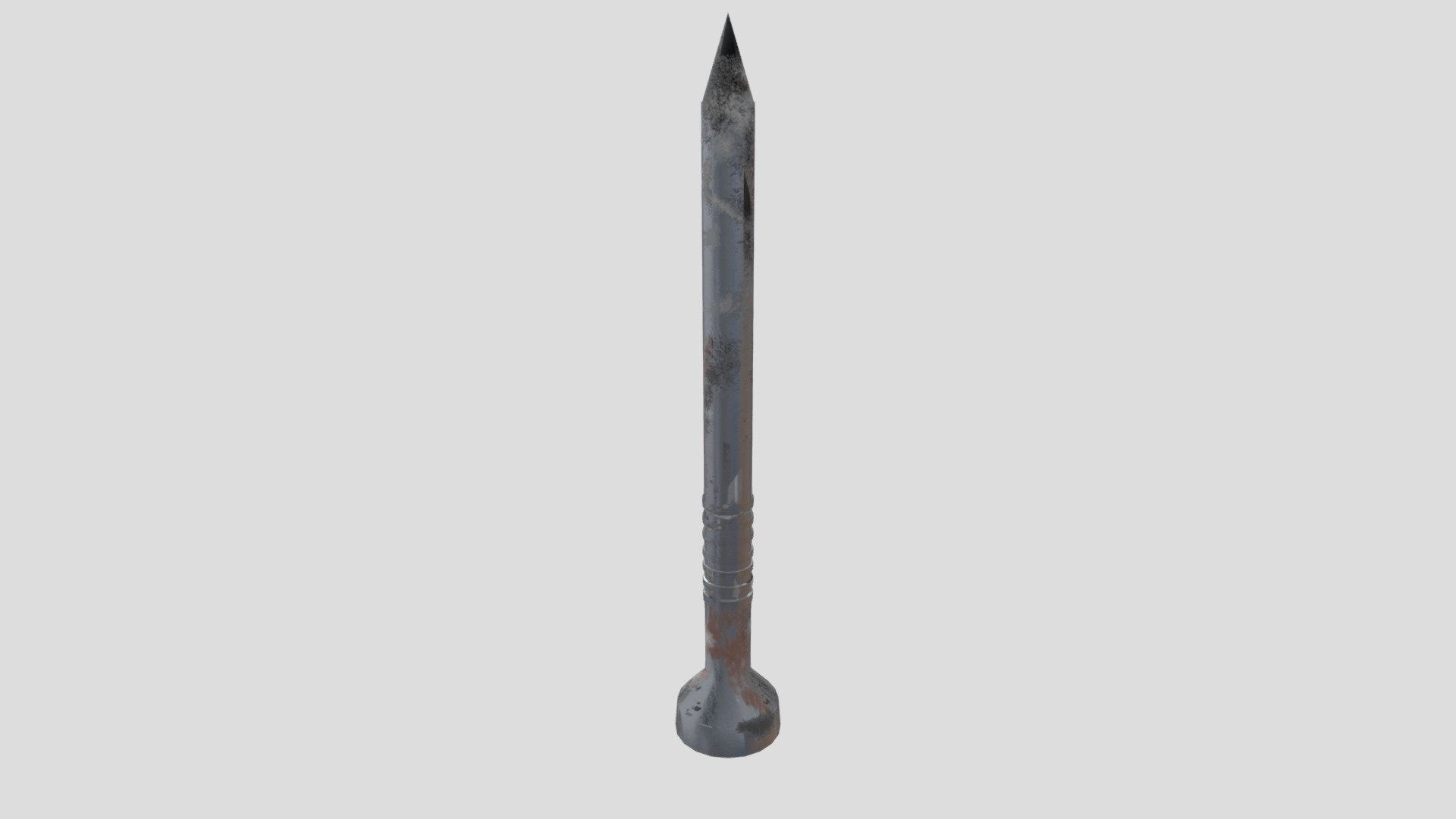 Rusty Work Nail - 3D model by nainglin2 [f74de3c] - Sketchfab
