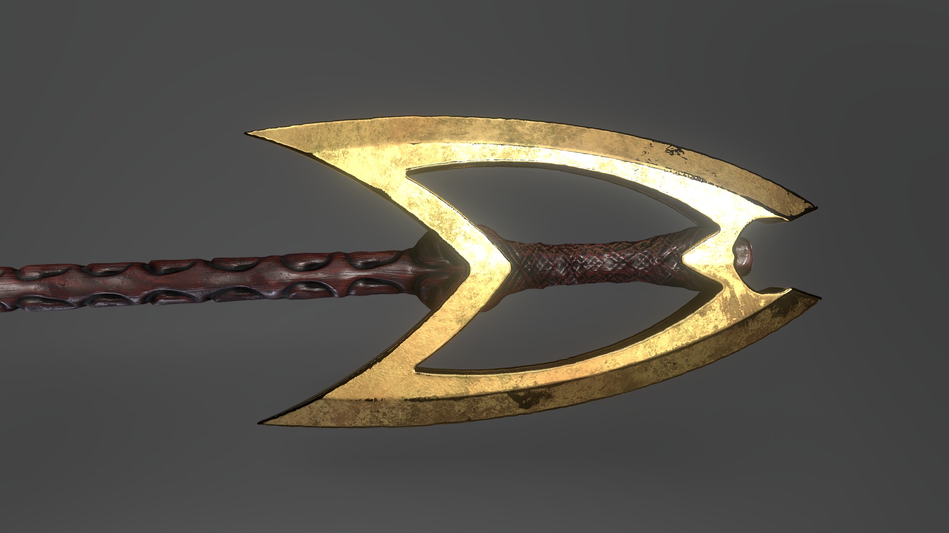 Double Axe - Download Free 3D model by Somersby [f74e755] - Sketchfab