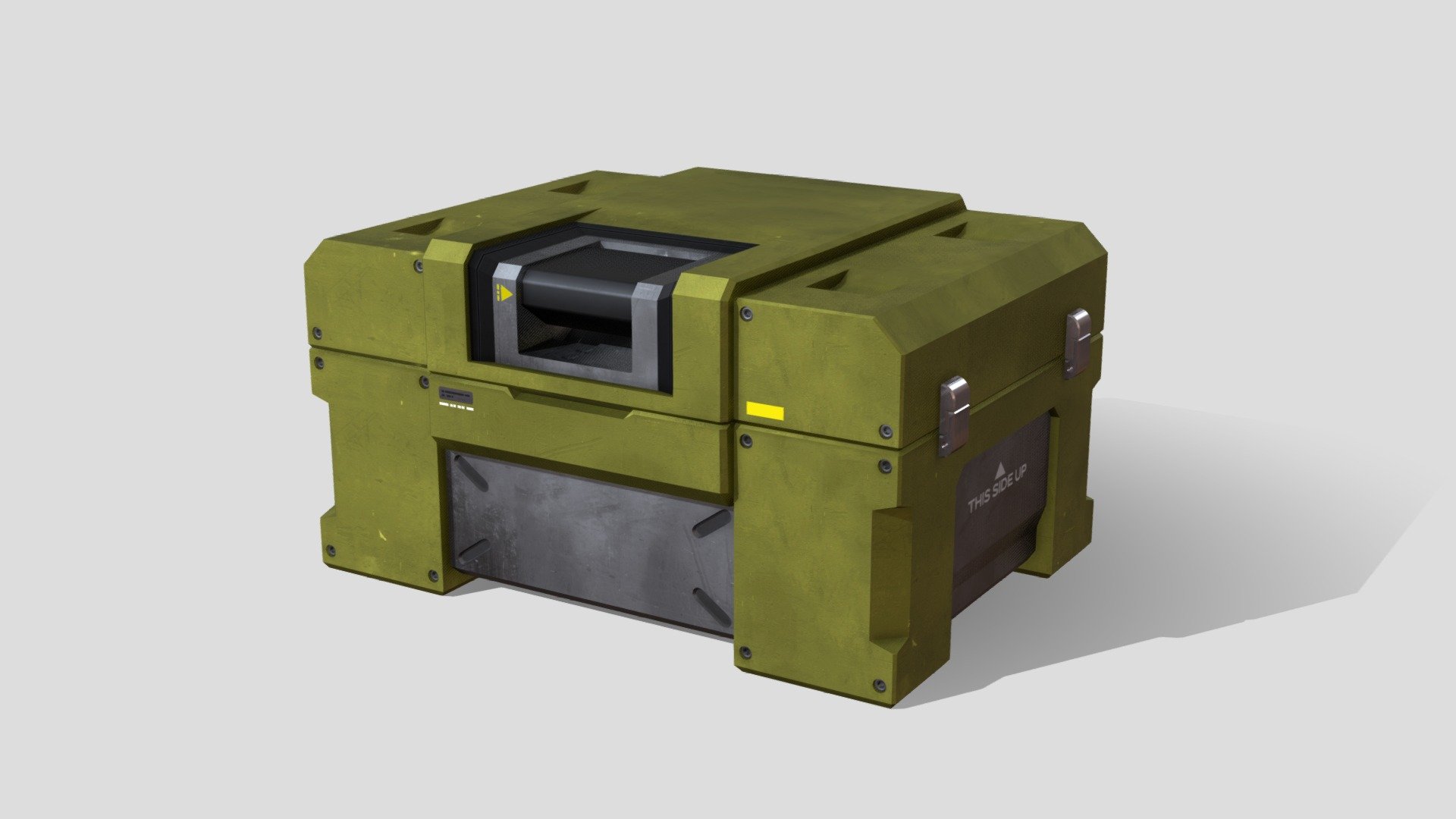 Container - Tanki Online - Download Free 3D model by Frond Fox ...