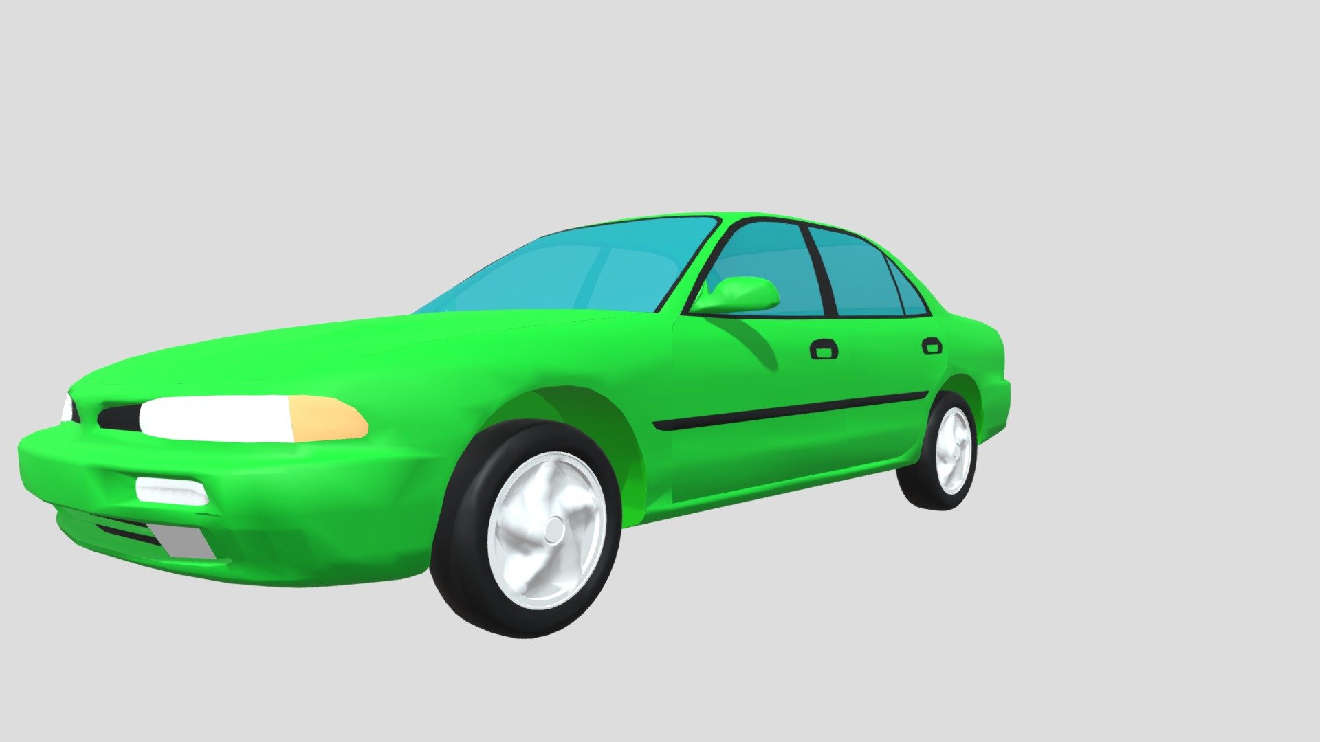 Mitsubishi galant - Download Free 3D model by zairiq zairiq ...