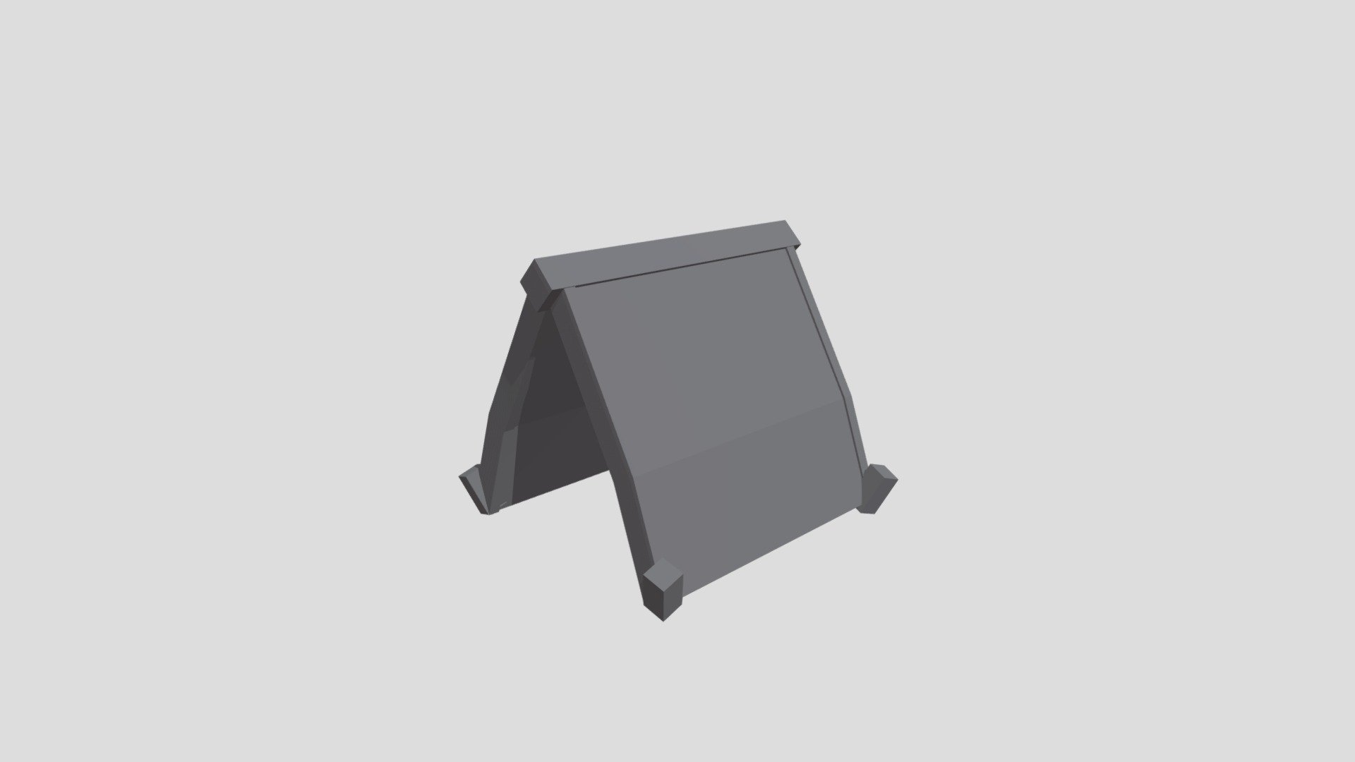 Low Poly Tent - 3D model by Hovok [f75104e] - Sketchfab