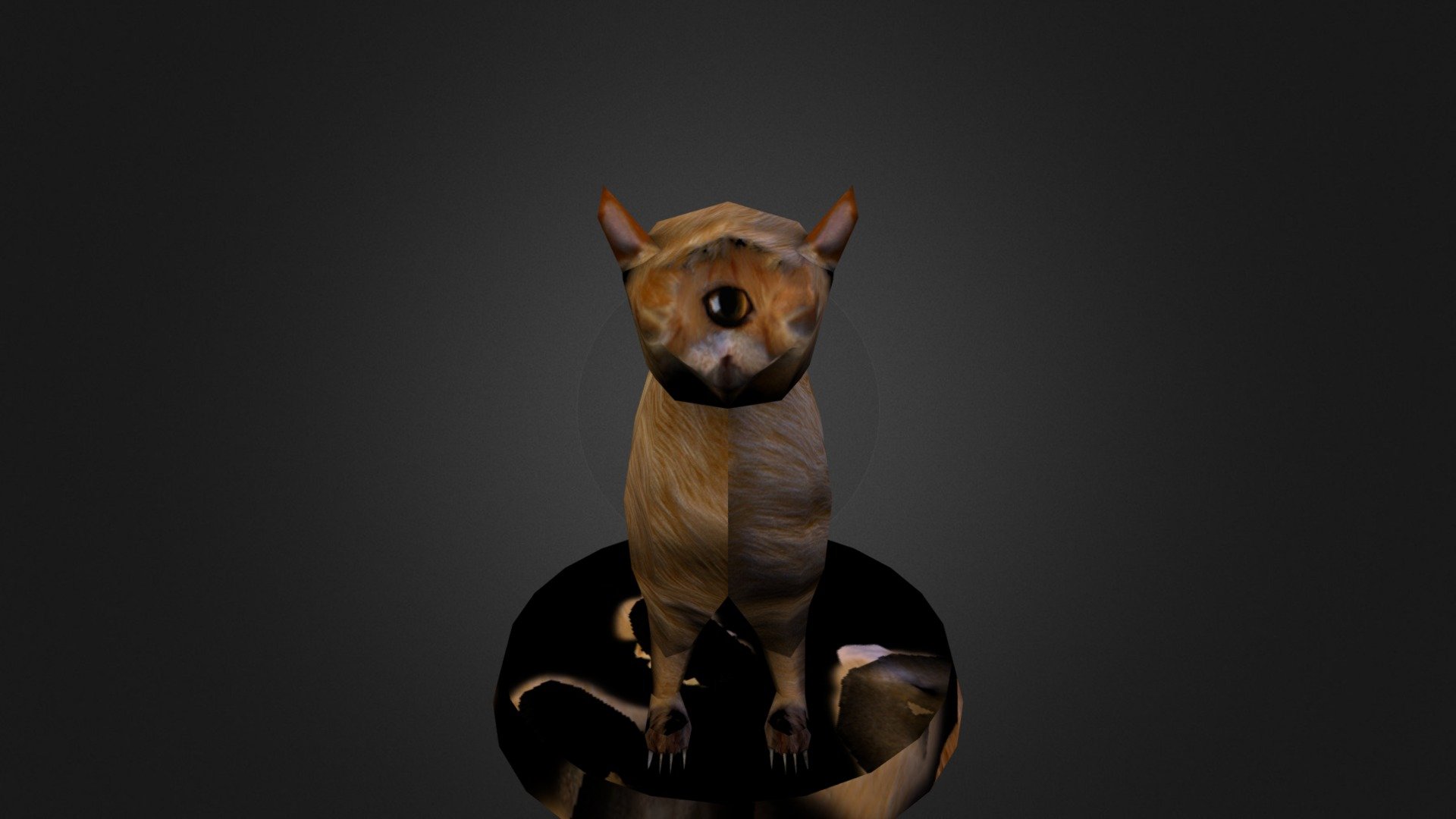 cyclopia Nekomata - 3D model by valakaslove [f752f3e] - Sketchfab