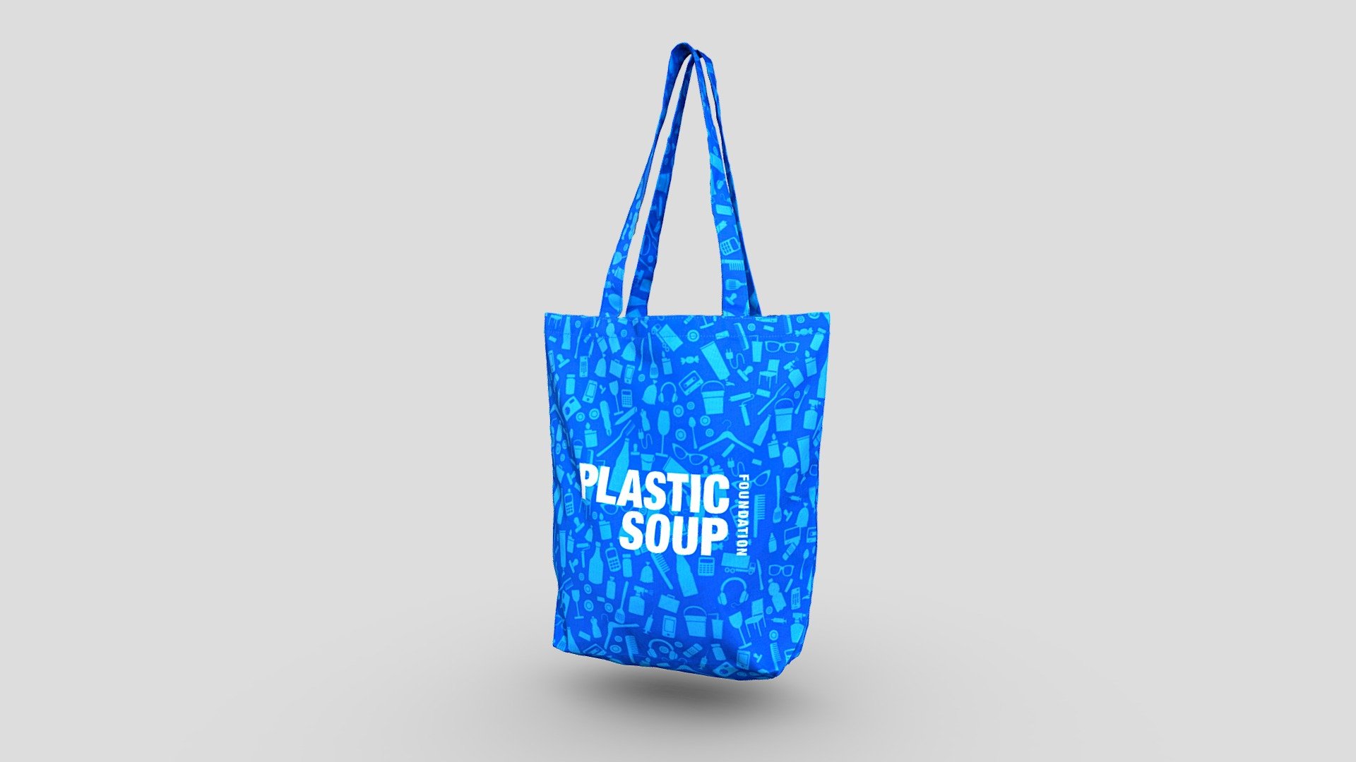 Bag shopper - Plastic Soup Foundation - 3D model by 360Fabriek [f75361e ...