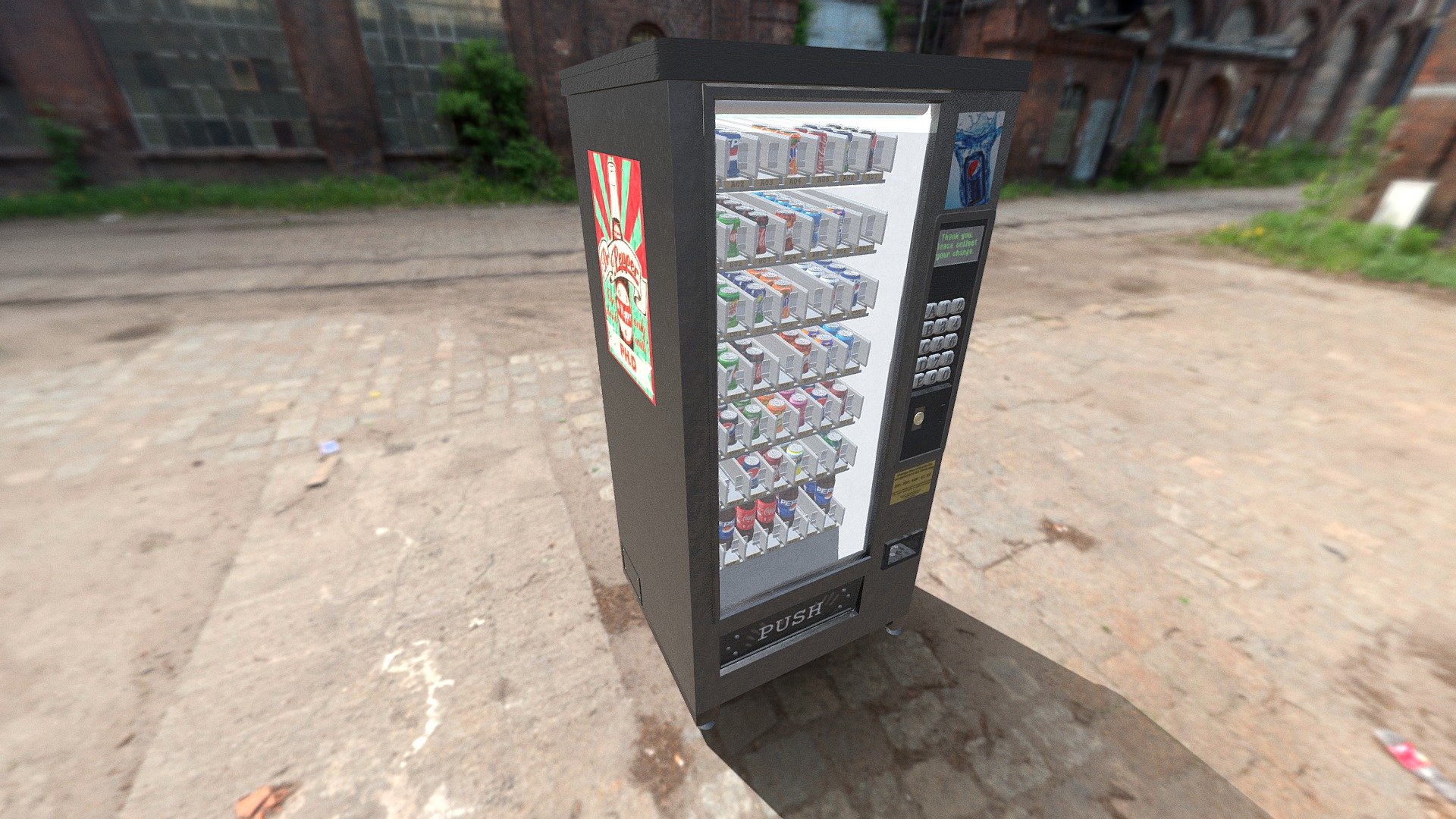Soda Vending Machine - Download Free 3D model by RasenDan [f753a65 ...