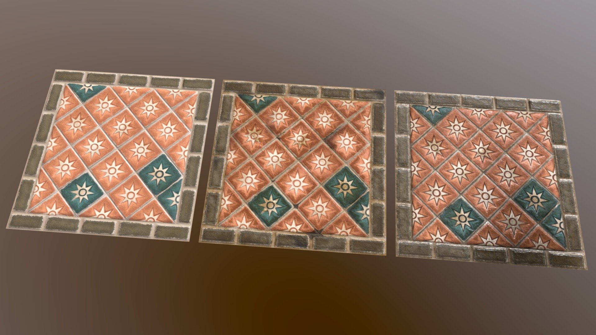 Tiles - 3D model by Freeflier [f754eed] - Sketchfab