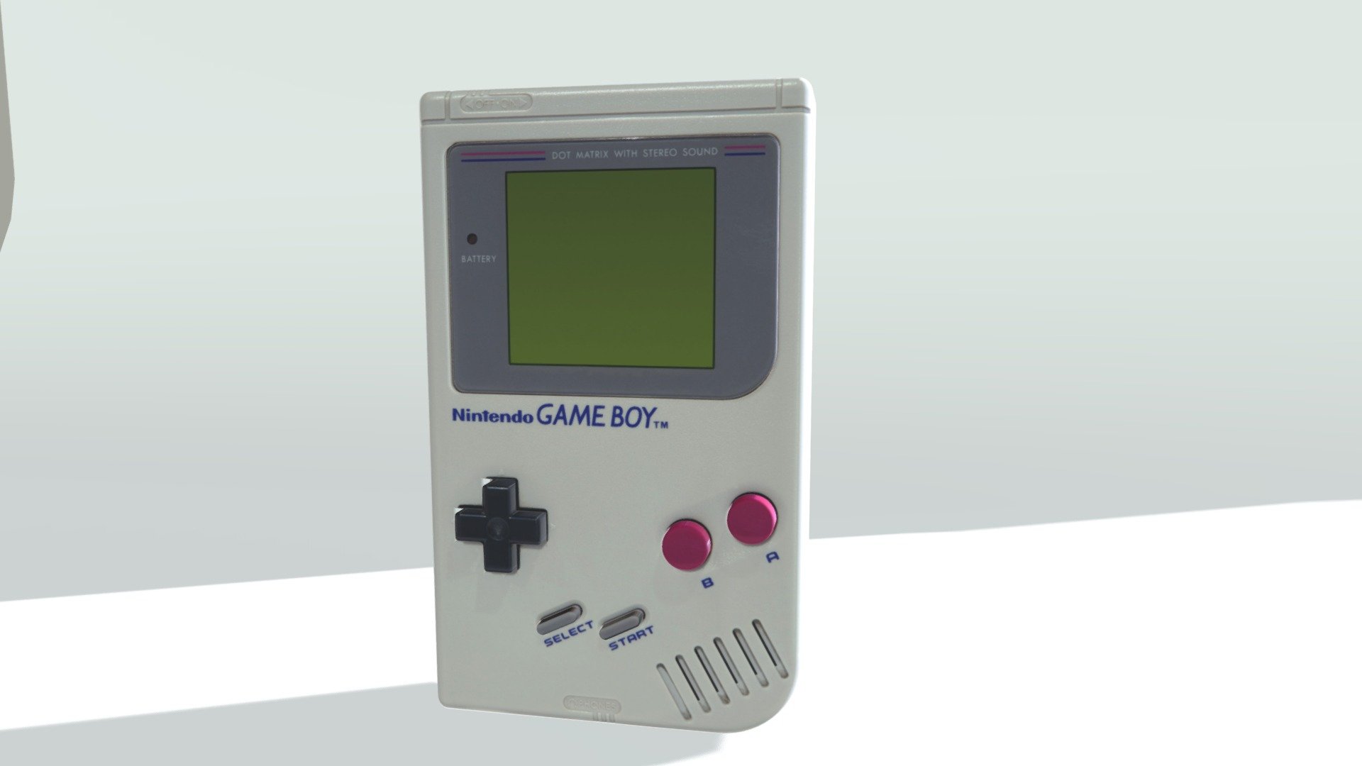GameBoy - Download Free 3D model by OZU (@ozukawa) [f755b4b] - Sketchfab