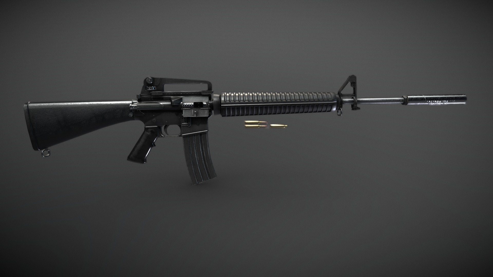 M16A4 V3 - PBR - 3D model by SirMackintoshVI [f7564a0] - Sketchfab