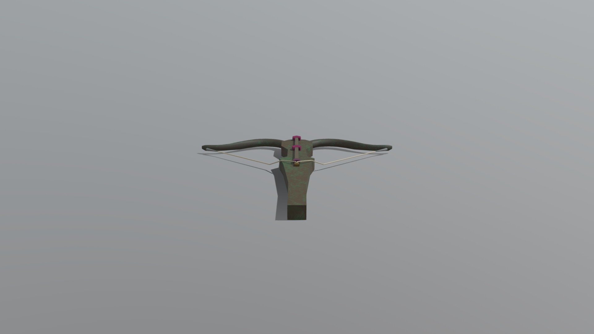 Crossbow made from old wood - 3D model by Aderyn Dalton (@Lovebird77 ...