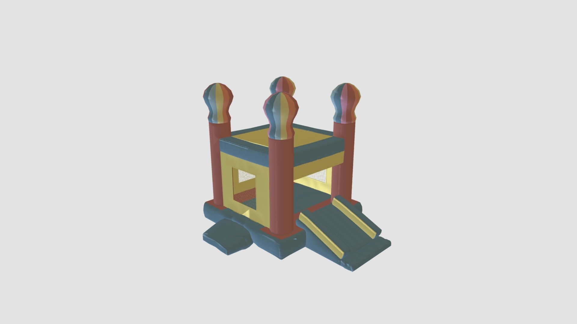 bounce house - Buy Royalty Free 3D model by Evermotion [f757163 ...