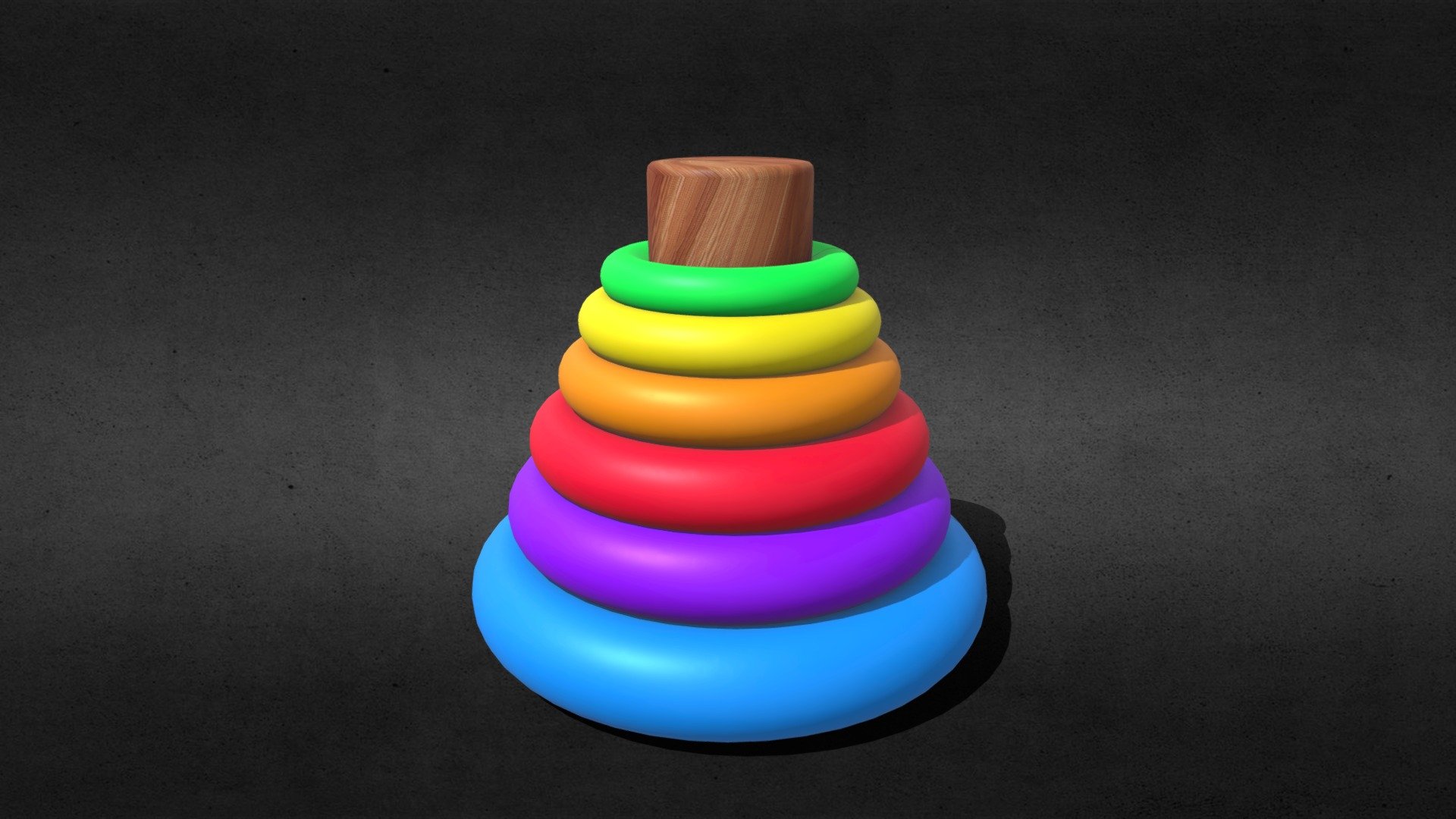 Ring Toy for Babies & Kids - Download Free 3D model by uwurkowo ...
