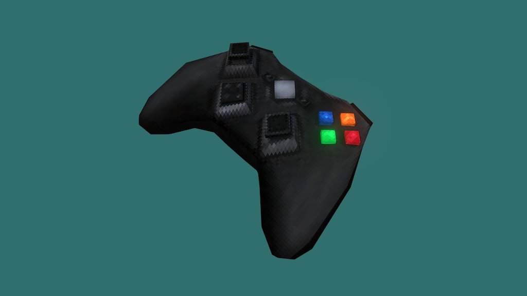 Lowpoly Controller - 3D model by jhtakalo [f757e60] - Sketchfab