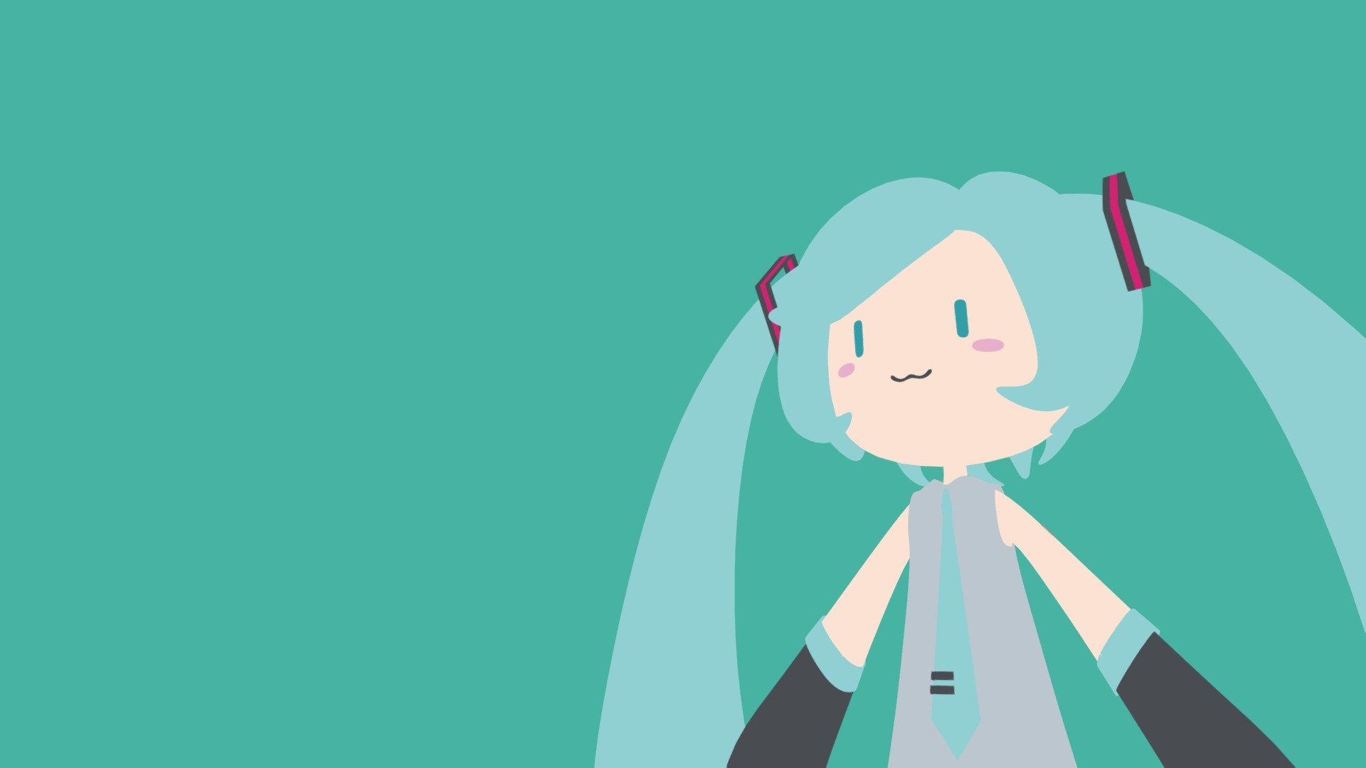 Miku Hatsune (Vocaloid) 3D Model - 3D model by sofiacarroart [f758d9c ...