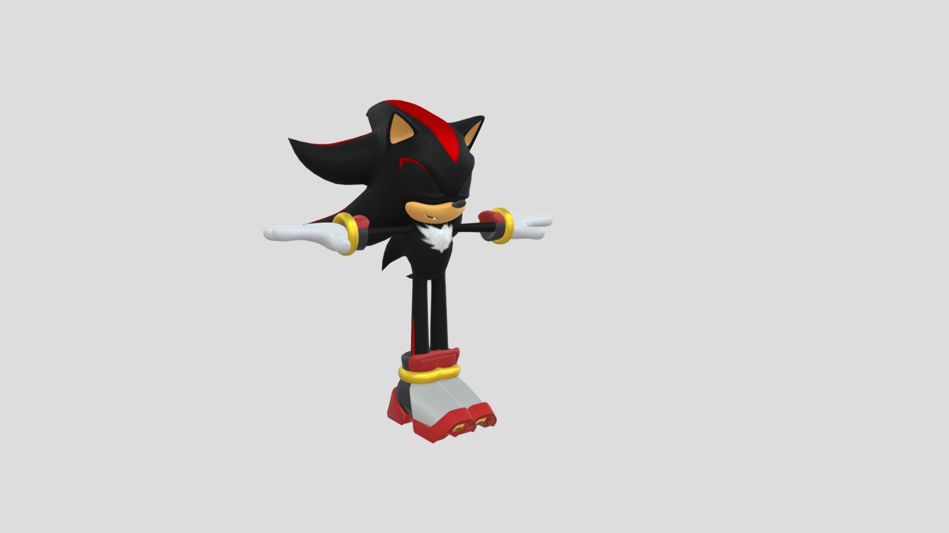 Shadow from sonic x shadow generations - Download Free 3D model by ...