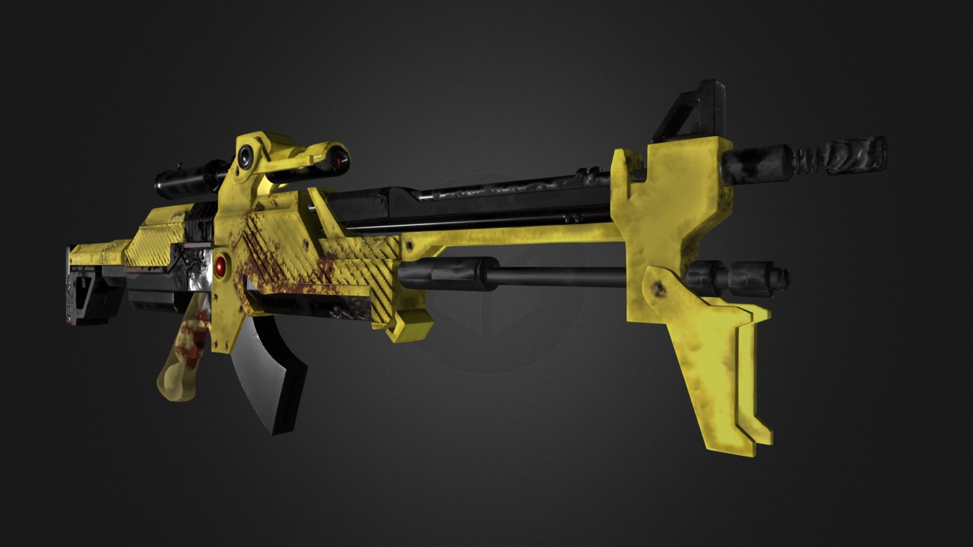 Sniper Rifle - 3D model by Ragtime96 (@RagnhildHungnes) [f759859 ...