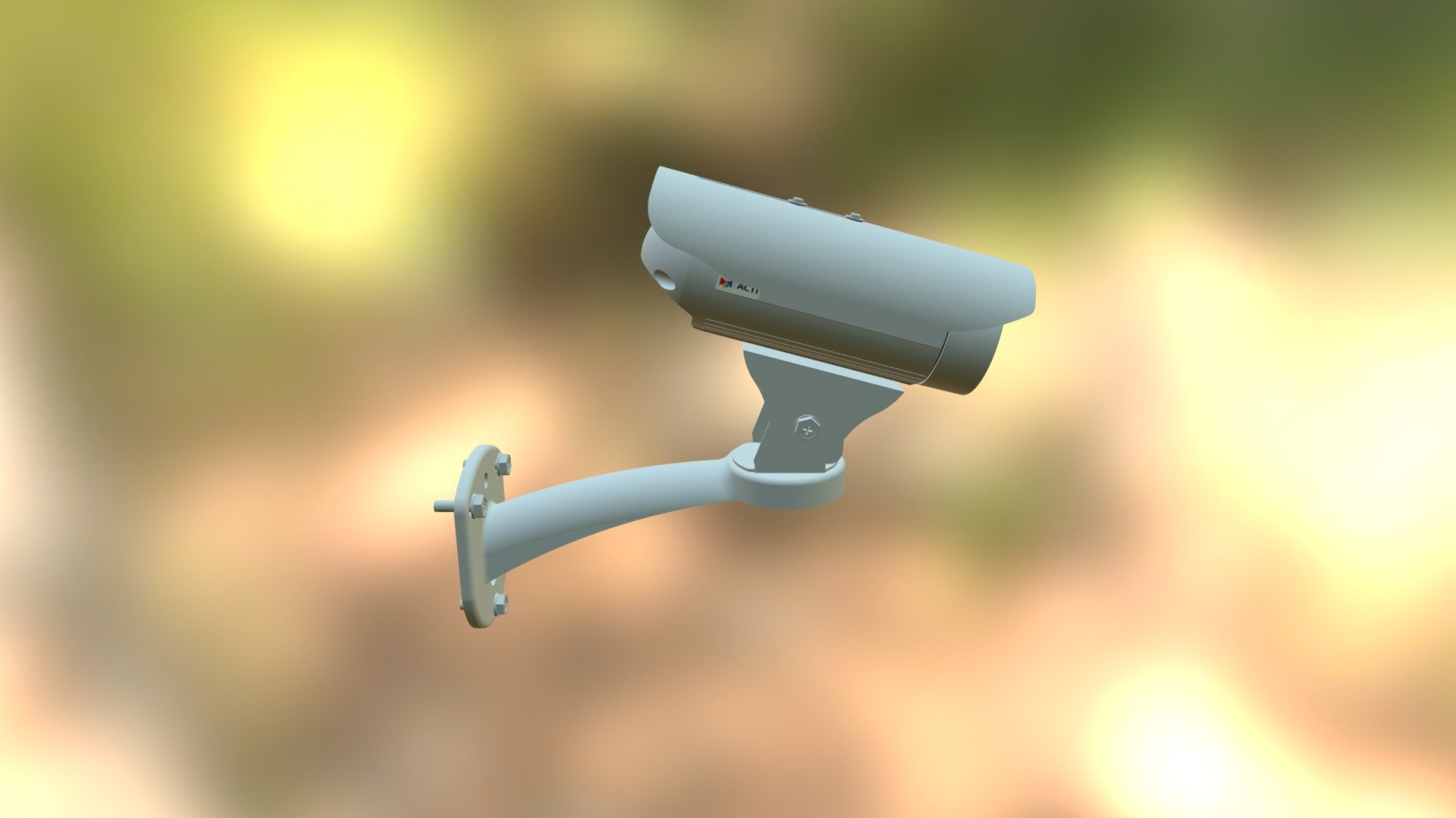Bullet Camera with PMAX-1107 - 3D model by ActiProducts [f75987e ...
