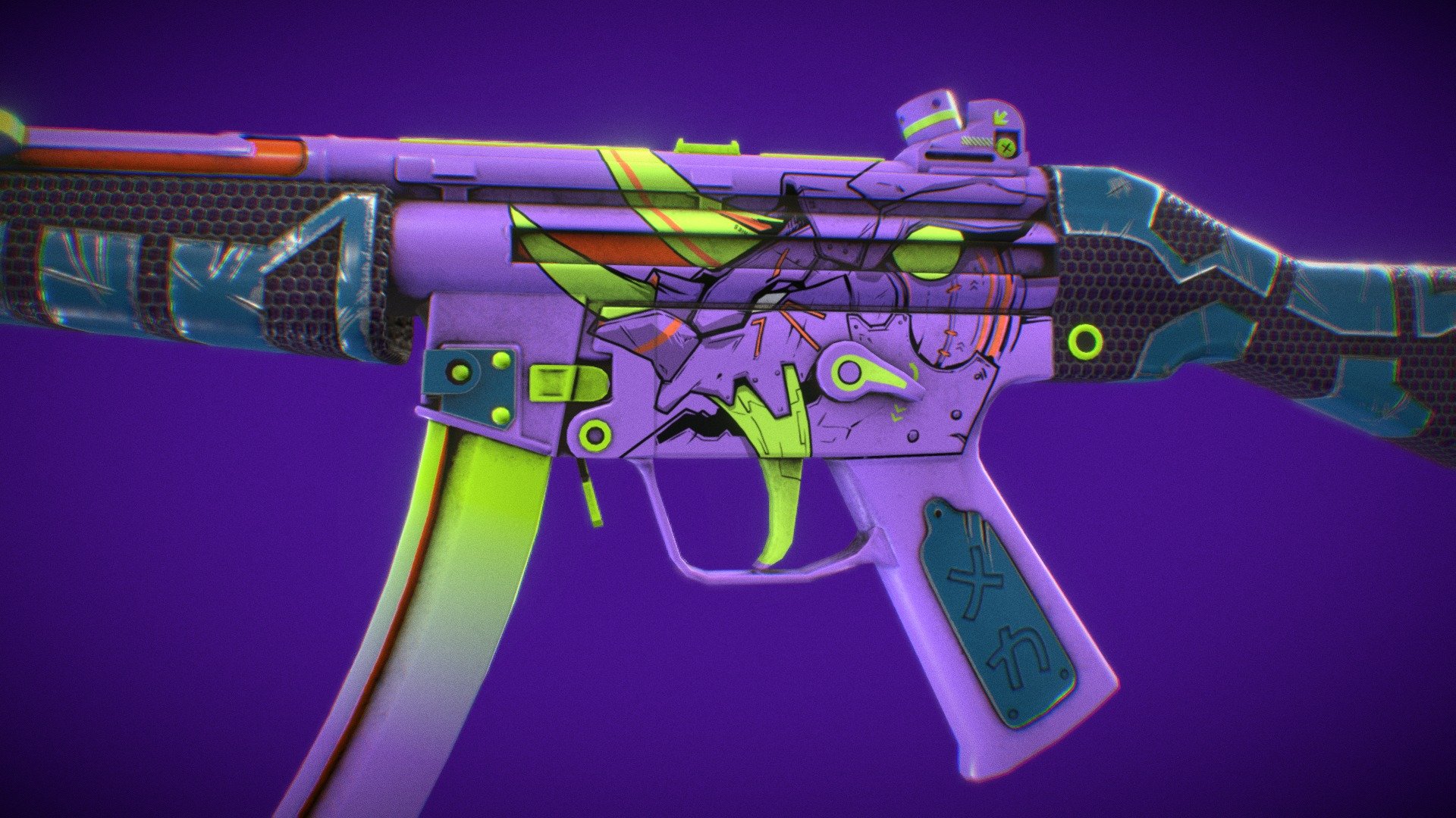 メカ (Mecha) | Mp5 - 3D model by s314noza [f75ba6e] - Sketchfab