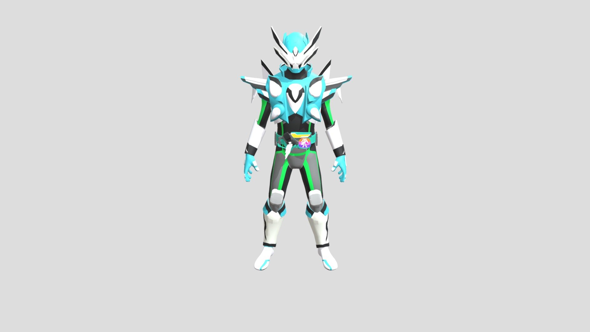 Kamen Rider evility live - 3D model by Hendri Susanto (@Hendrisusanto ...