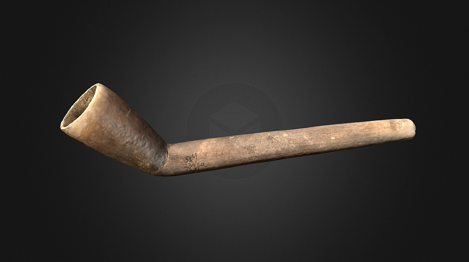 Clay Pipe (2342a1631) - Download Free 3D model by RLA Archaeology (@rla ...