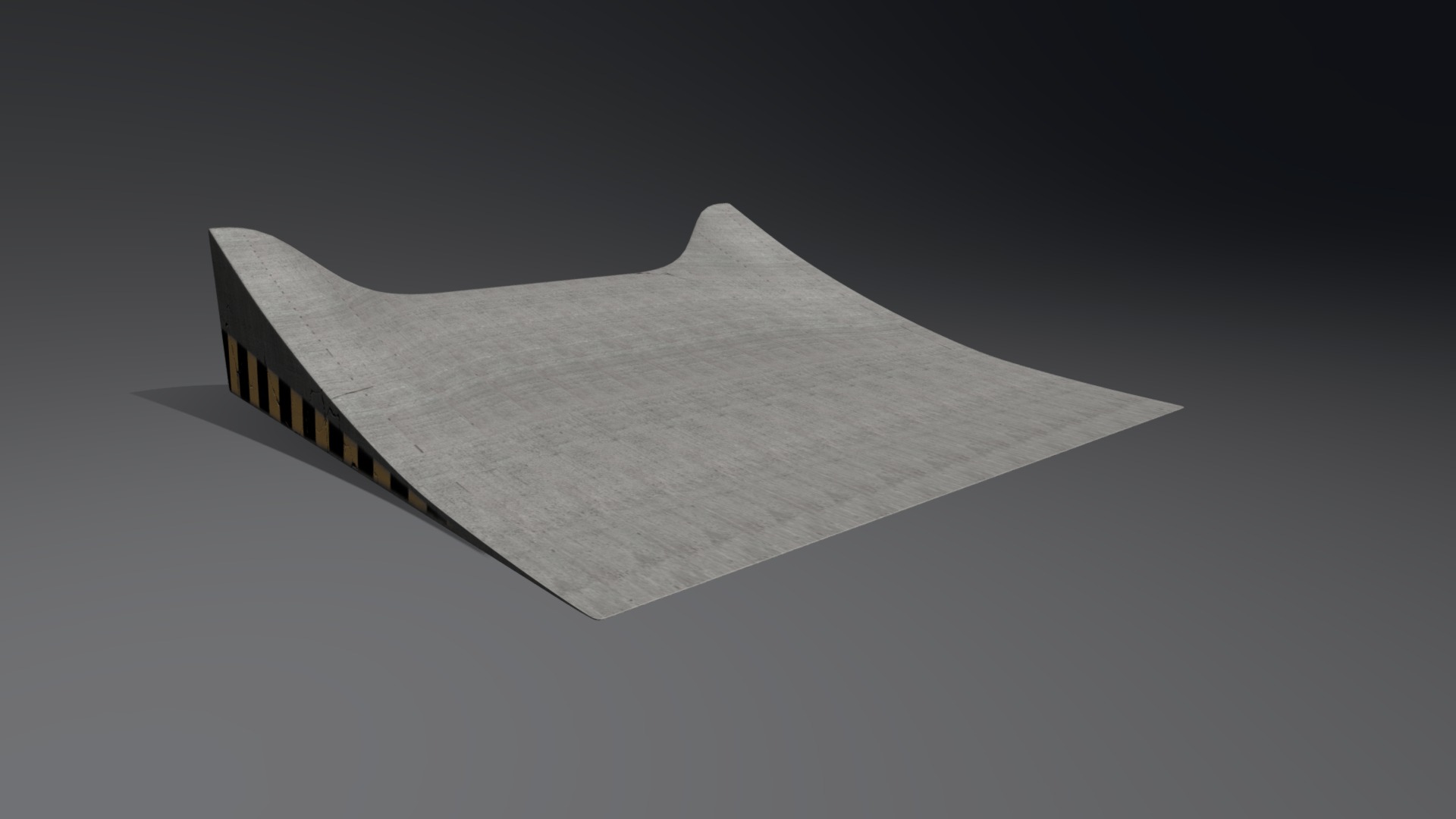 Old Concrete Ramp - Download Free 3D model by Gary J.A. Lowell ...