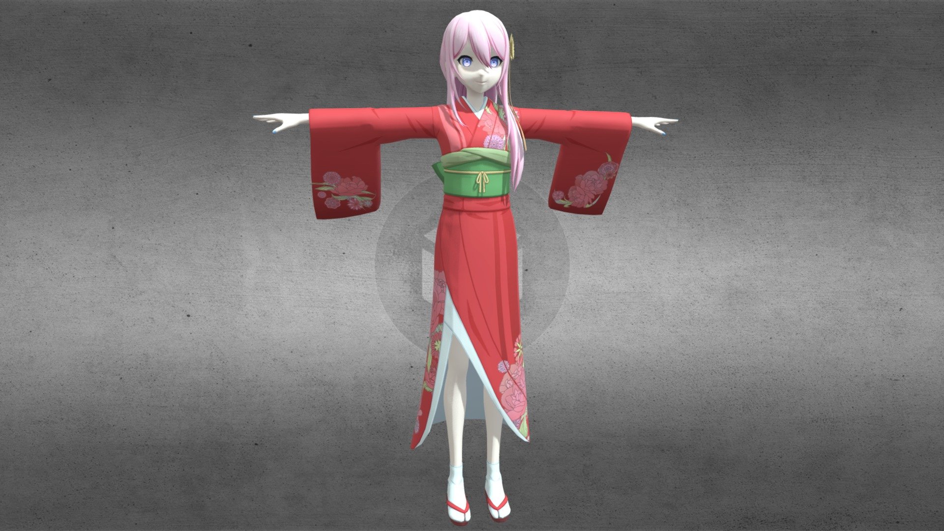 Megurine Luka(ProseKa(悪の大罪) - Download Free 3D model by SonicprimeG19 ...