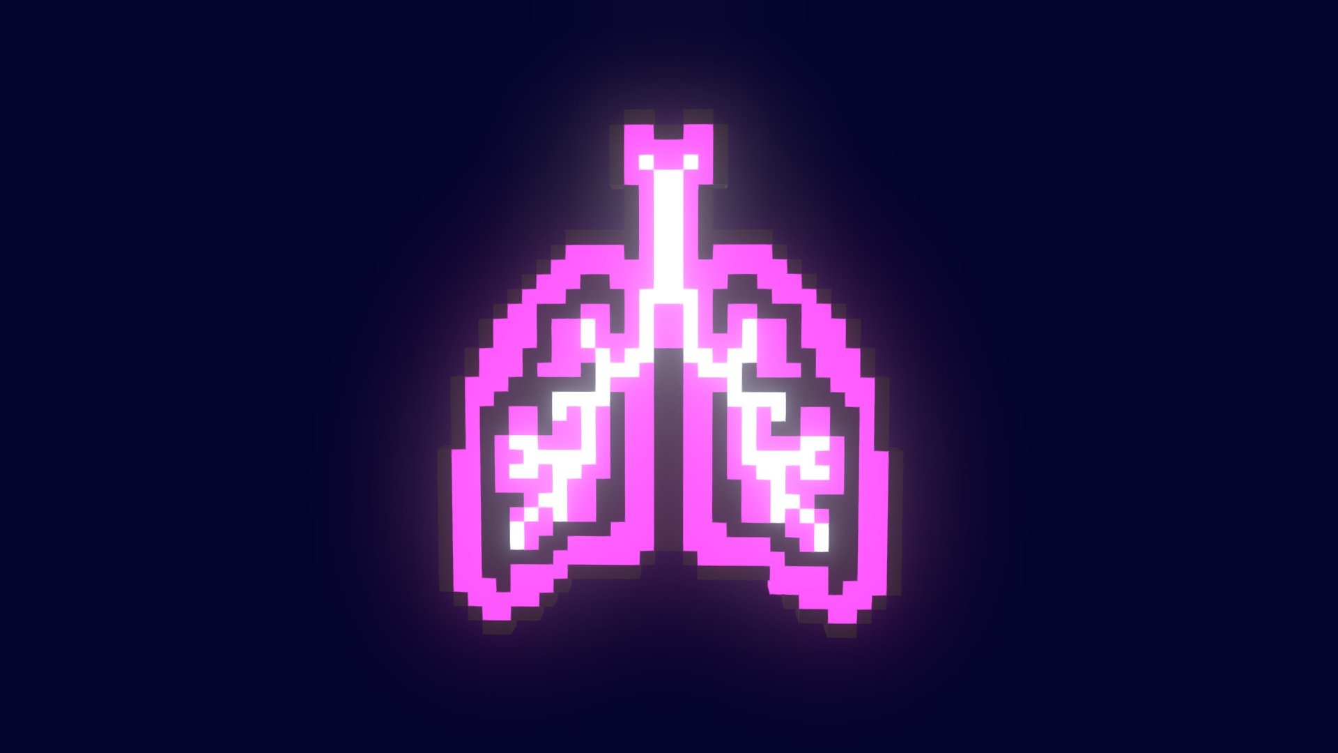 voxel lungs - Download Free 3D model by alina_dreiman [f761858] - Sketchfab