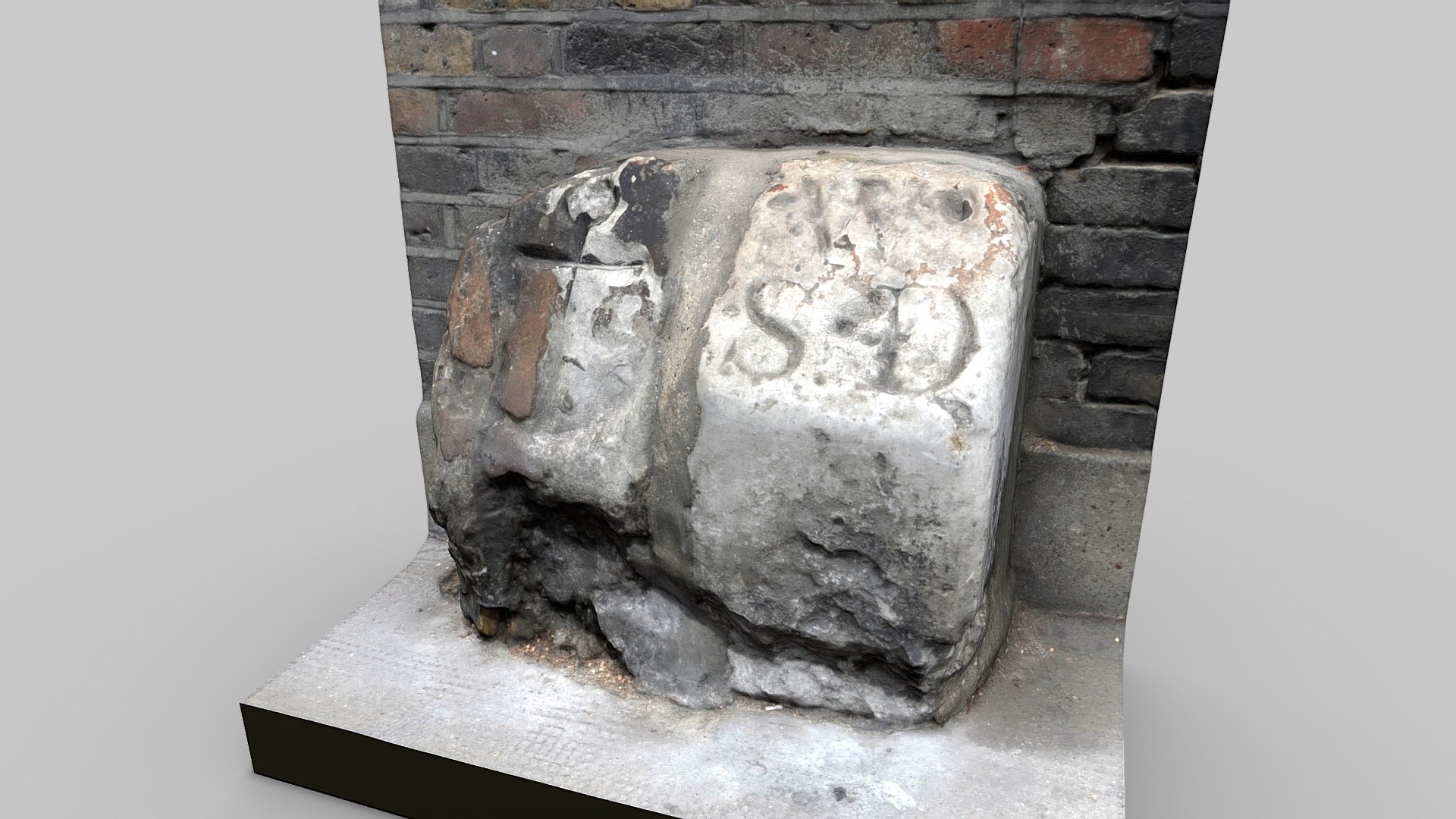 Parish Boundary Stones Carey Street 2024 - Download Free 3D model by ...