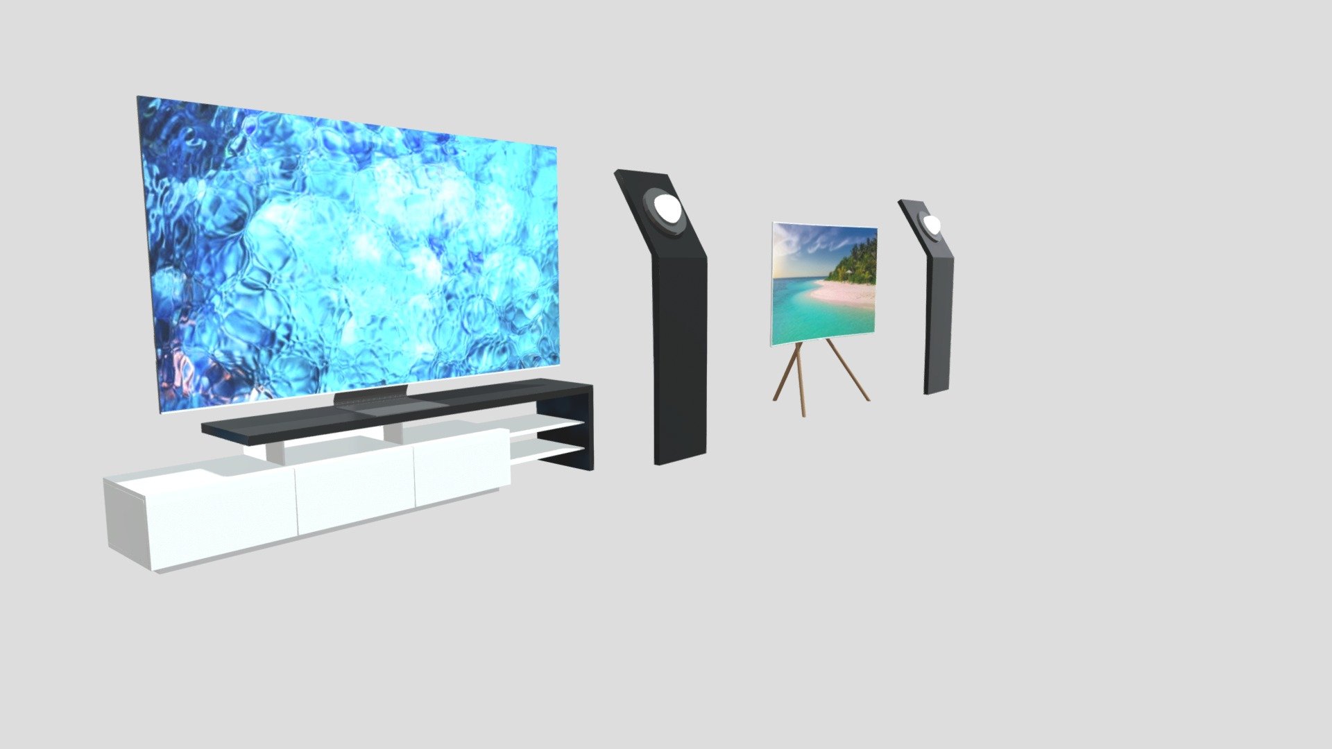 TVs Samsung - Download Free 3D model by amberul [f76234f] - Sketchfab