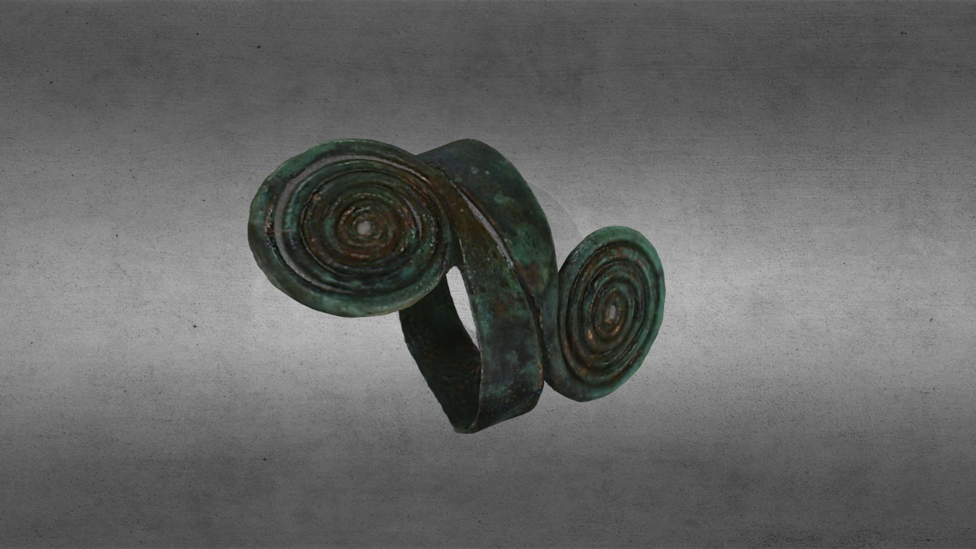 Bronze Spiral Ring from Kilkis, Greece - 3D model by katis.theodoros ...