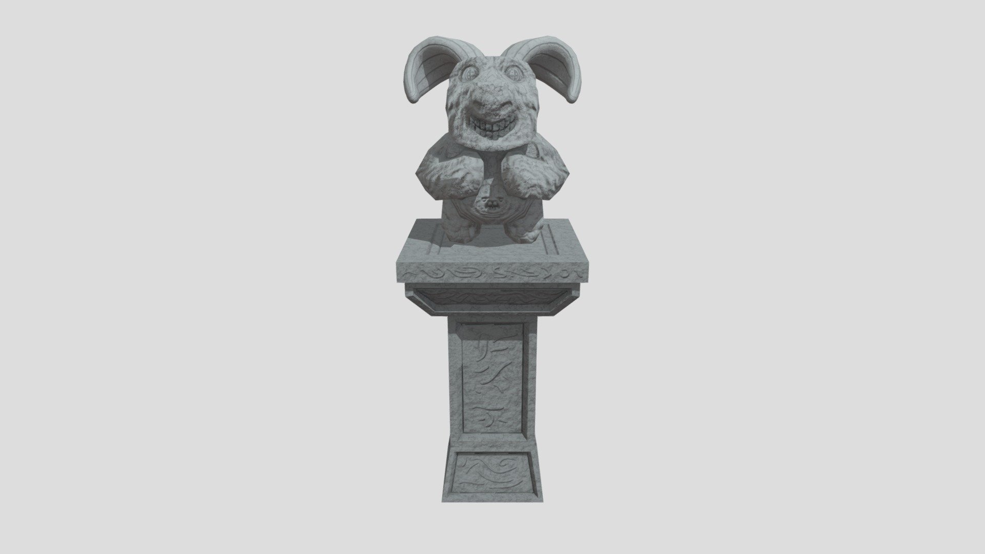 Creepy Statue - Download Free 3D model by Dondoron [f764206] - Sketchfab