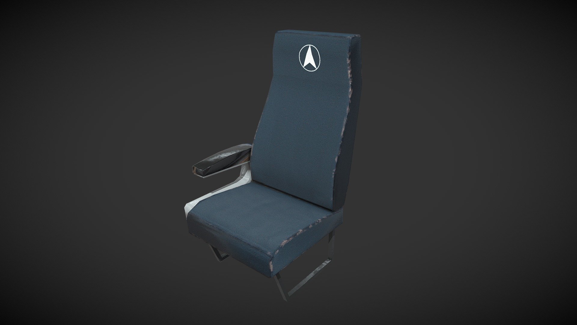aircraft chair - Download Free 3D model by GreenG [f7645e7] - Sketchfab