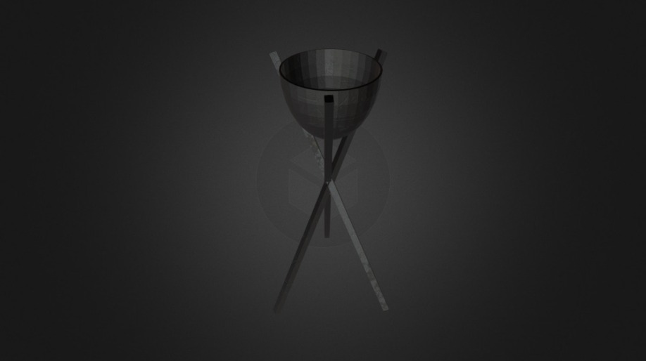 Torch Stand - 3D model by Winston Valentine (@WinstonValentine ...