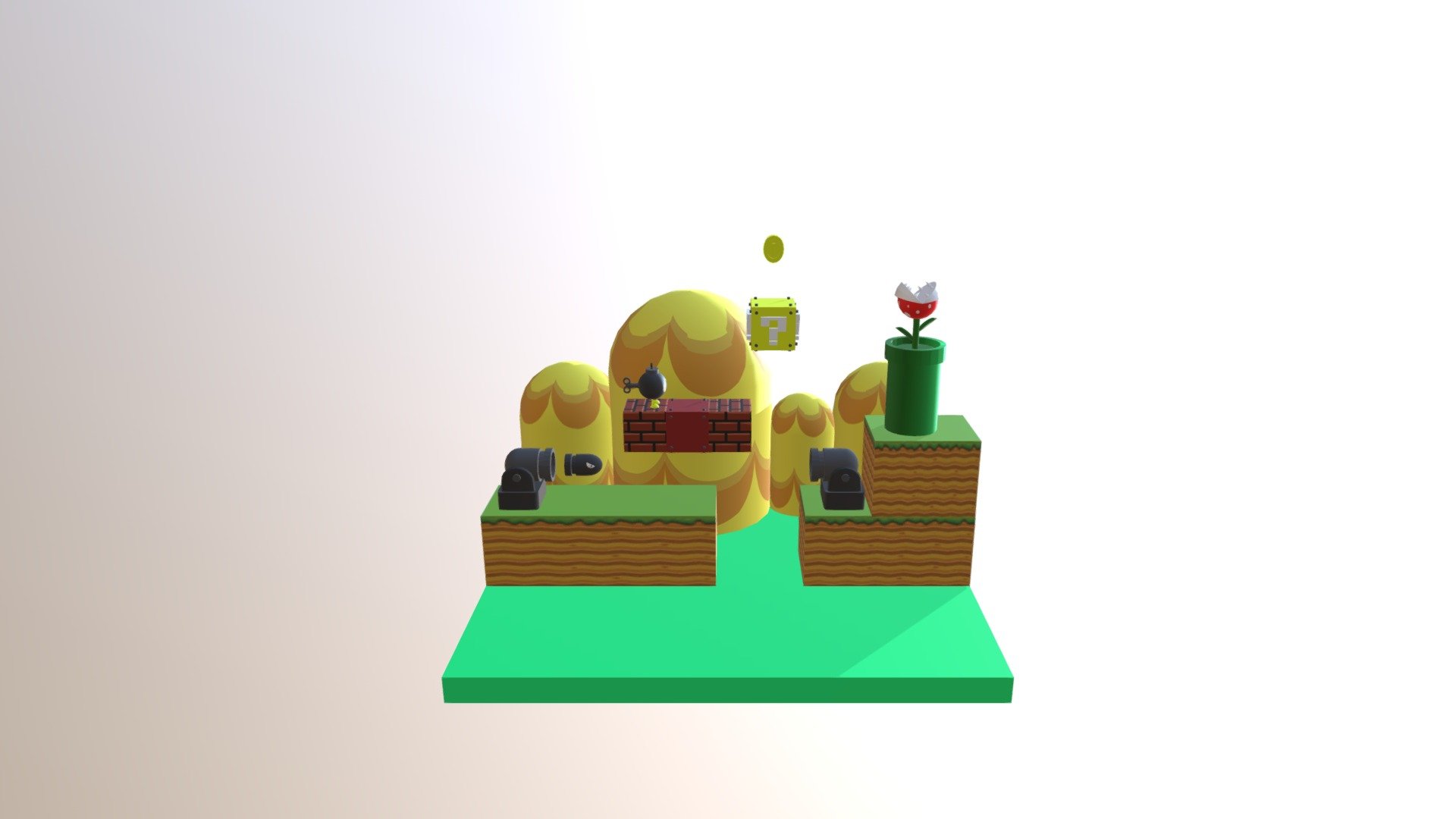 Super Mario Bros - 3D model by AndreaMartinez [f765c0a] - Sketchfab