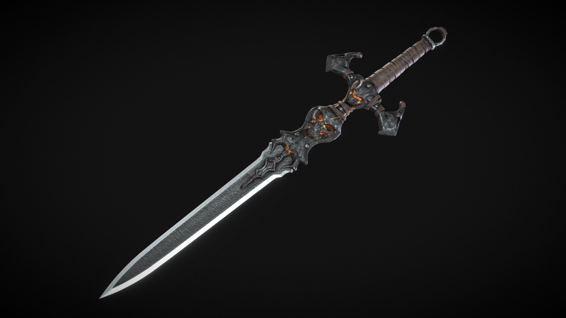 Dharn Sword - 3D model by salh.aydnn (@salh.aydn) [f765ec0] - Sketchfab