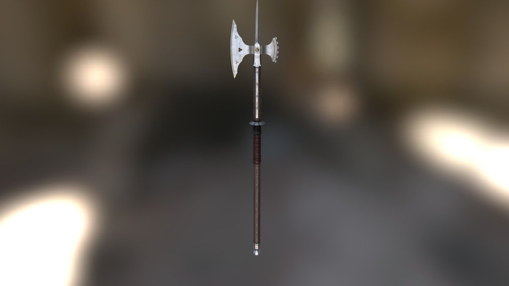 "The Spire" Poleaxe - 3D model by a pile of 300 babies (@superfalse ...