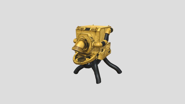 Bendy_and_the_ink_machine 3D models - Sketchfab