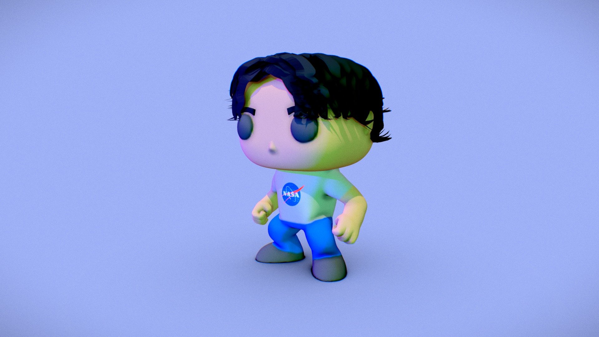 Funko Pop (Comission) - 3D model by Besk.art [f76a8ca] - Sketchfab