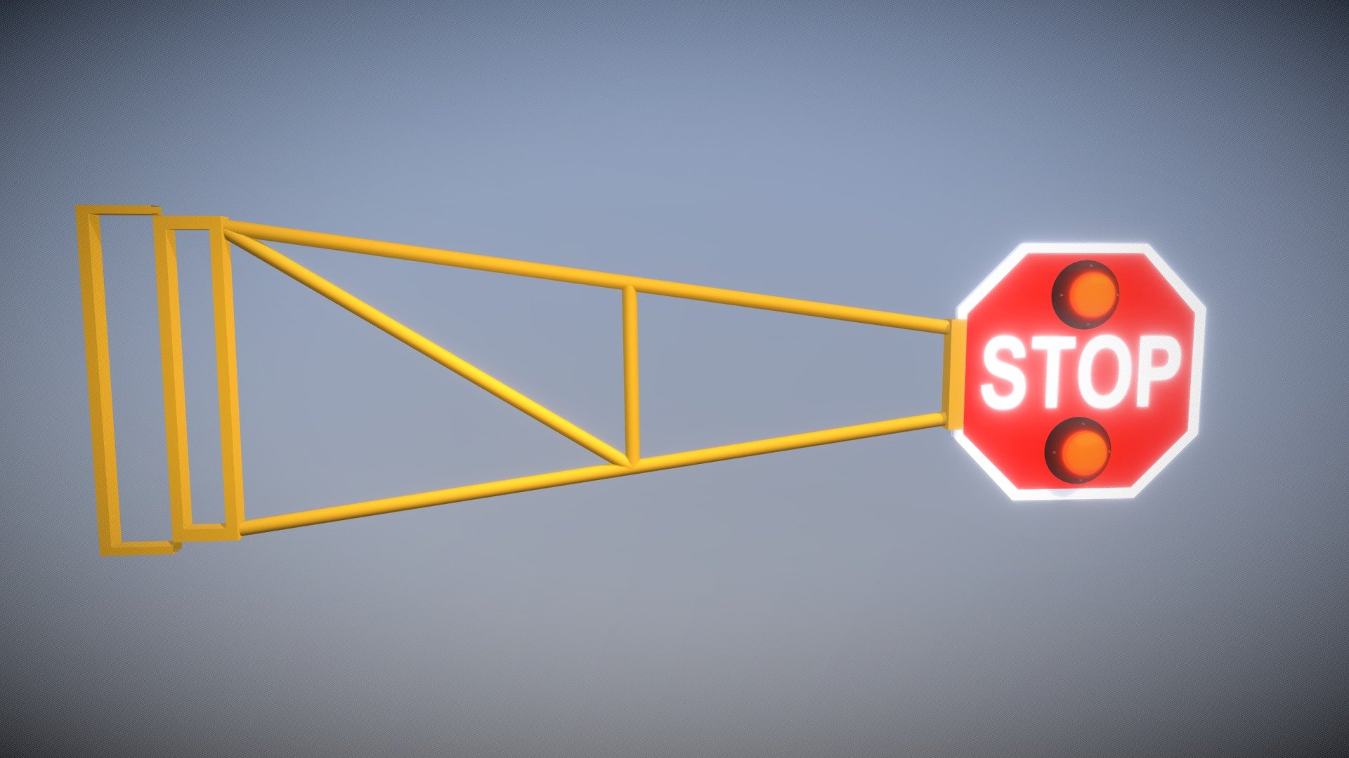 SCHOOL BUS STOP ARM - 3D model by creativejenna [f76bbbb] - Sketchfab