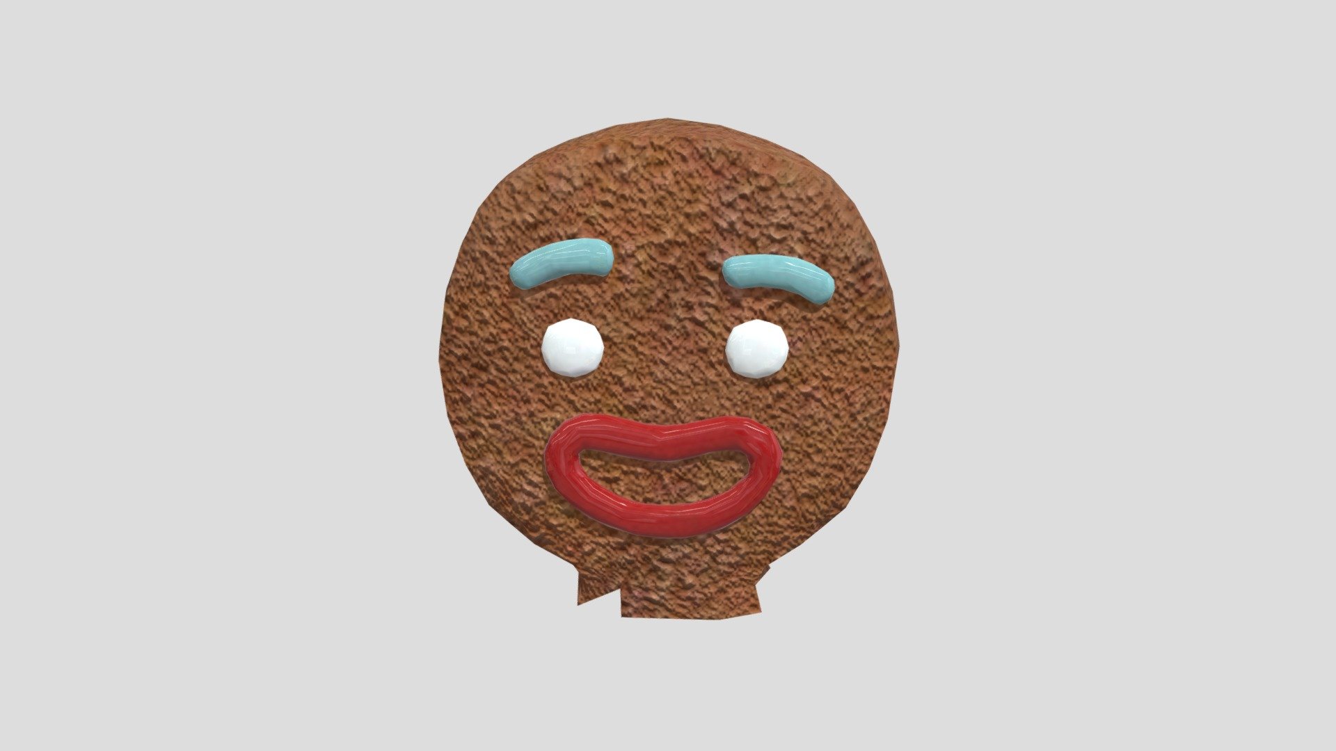 ginger head4 - 3D model by marcolinadesign [f76c2ab] - Sketchfab