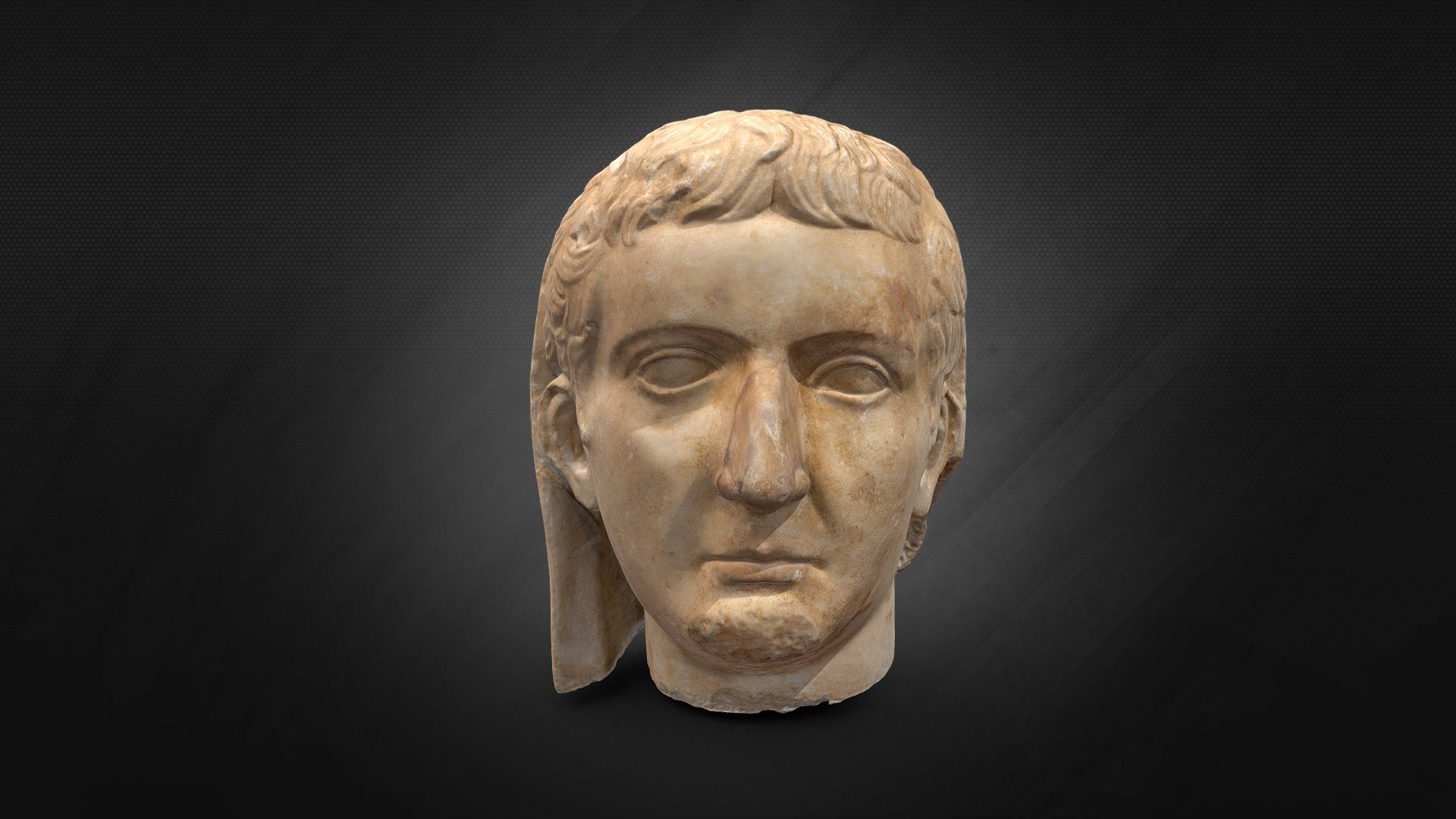 Tiberius császár képmása - 3D model by Museum of Fine Arts, Budapest (@mfab) [f76c510] - Sketchfab