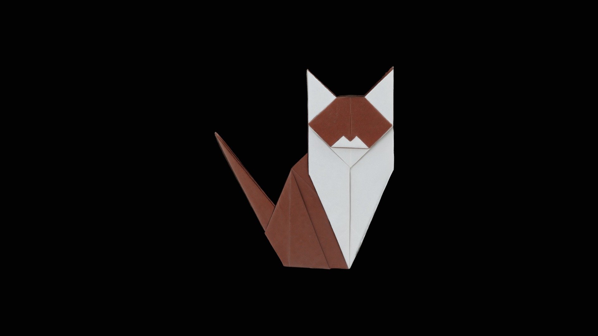 Cat Origami - 3D model by kaika (@kaika.inc) [f76c55a] - Sketchfab