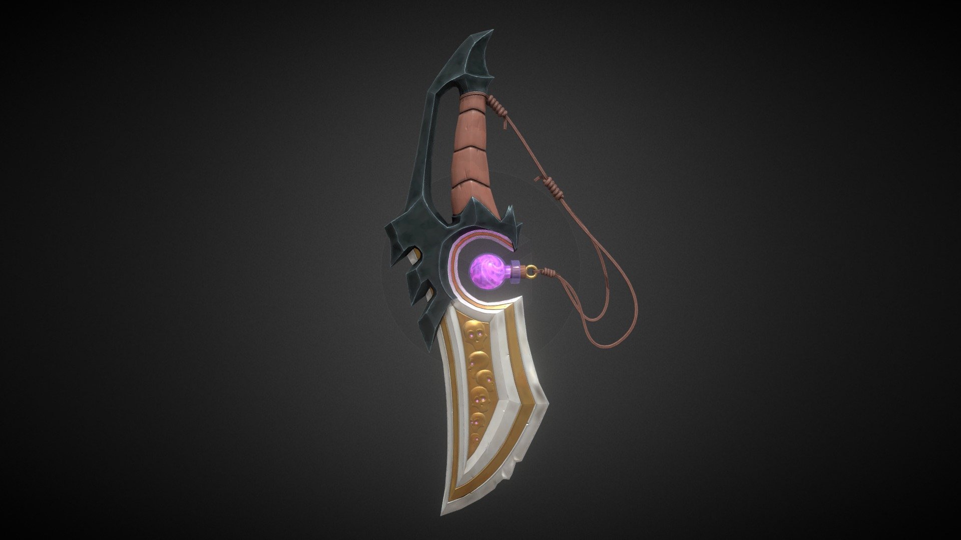 Stylized Dagger - Edge Of Edginess - 3D model by Ian_IL [f76d41d ...