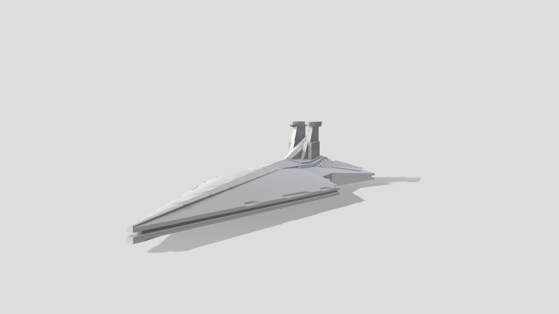 Star wars Clone wars Venator - Download Free 3D model by MCvojtik ...