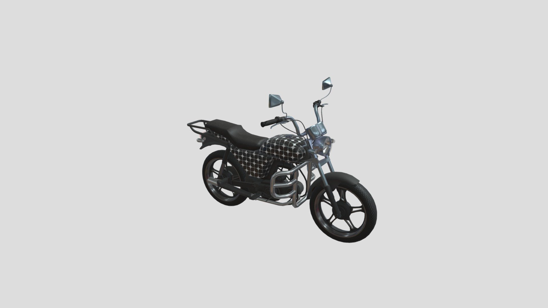 Vehicle - Moped (Black) - Buy Royalty Free 3D model by Mixall ...