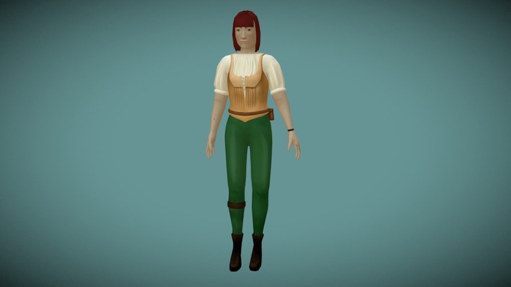 Character - 3D model by robynmcdaid [f770b5f] - Sketchfab